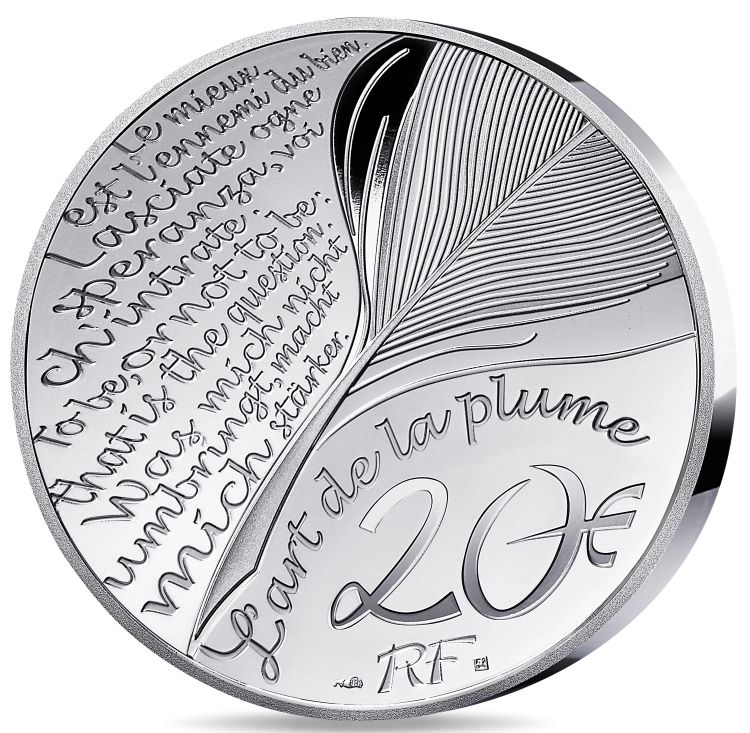 Francia - 20 Euro d'argento 1 Oz, Jules Verne, 2025