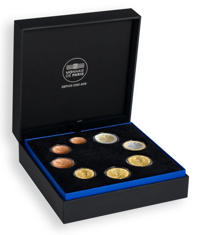 France - Official euro Set, New national design, 2026 (PROOF)